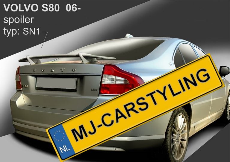 Volvo S80 - Achterklep spoiler II - MJ-Carstyling